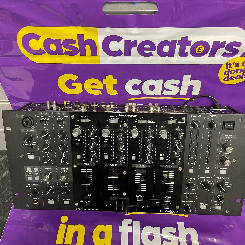 Pre-owned Pioneer DJ DJM-5000 4 Channel Rack Mount Mixer - Own4Less